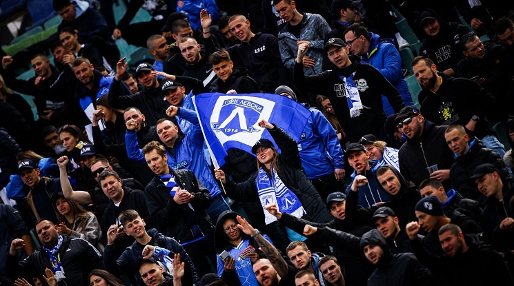 Хореографията на сектор "Б" - winner.bg